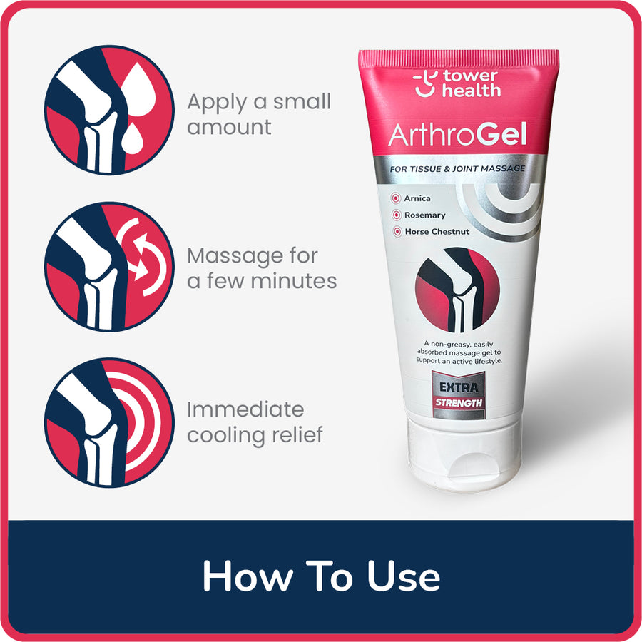 ArthroGel Soothing Muscle and Tissue Massage Gel - 200ml – Tower Health