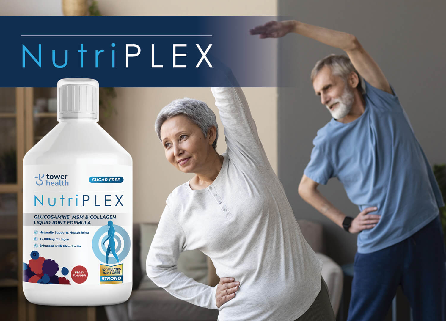 Nutriplex Liquid Formula - Berry Flavoured Collagen Rich Complex ...